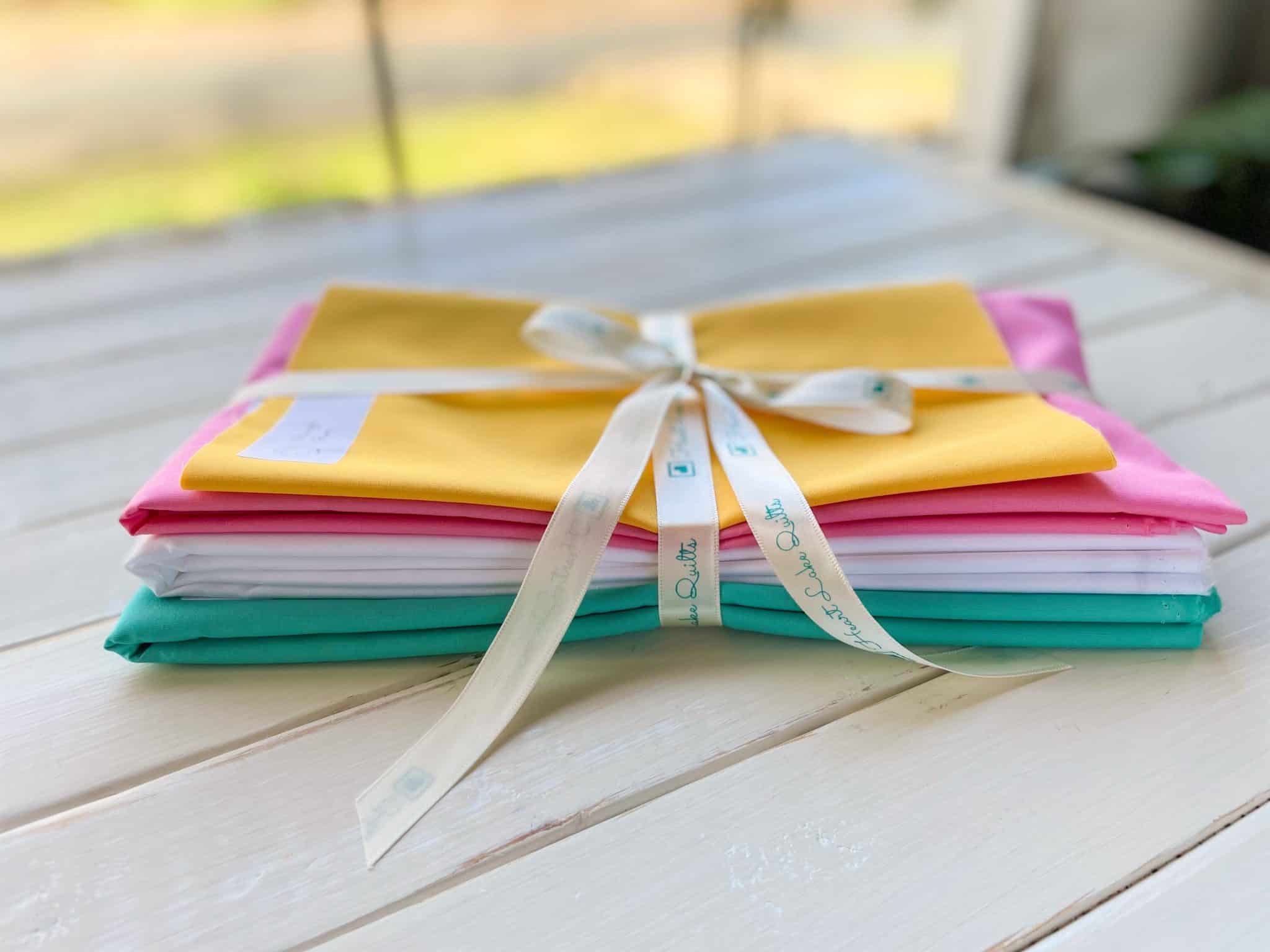 Fair Isle Flakes Quilt Kit with Art Gallery Fabrics